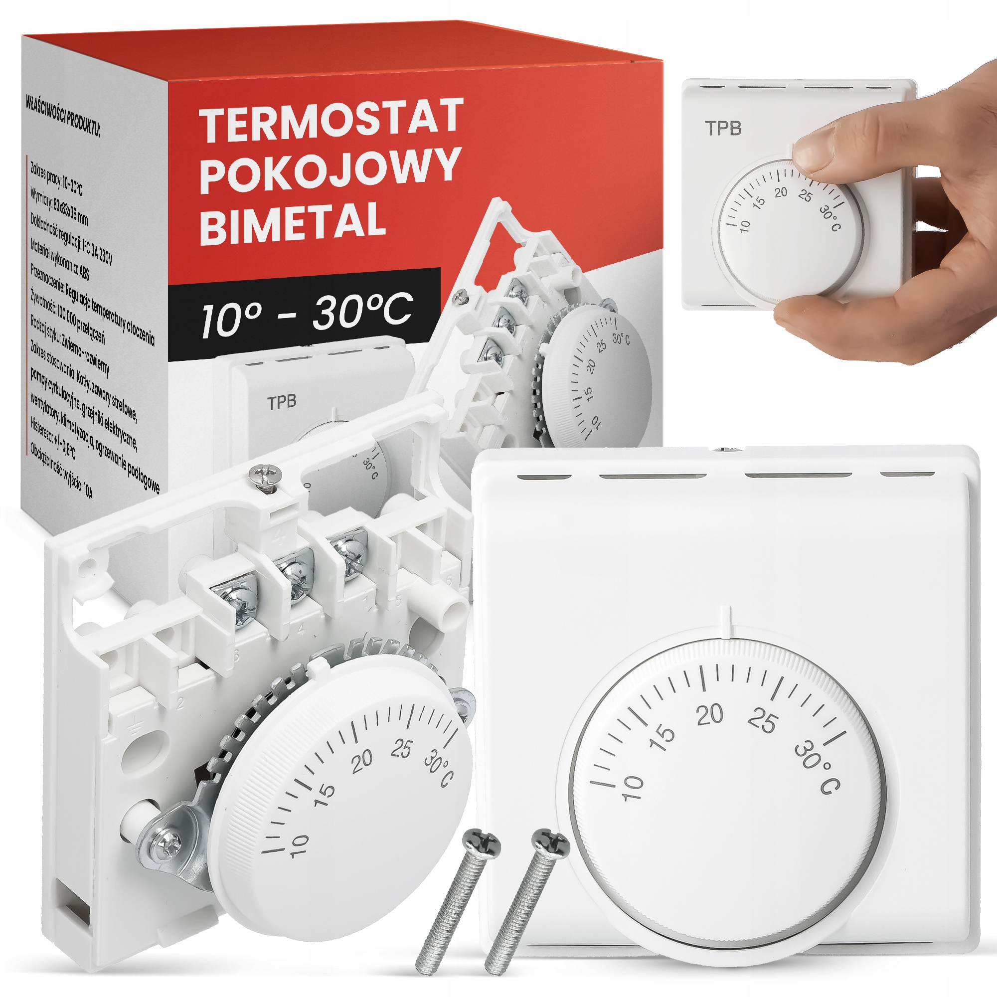 Pokojový termostat Regulátor teploty Regulátor za 288 Kč - Allegro