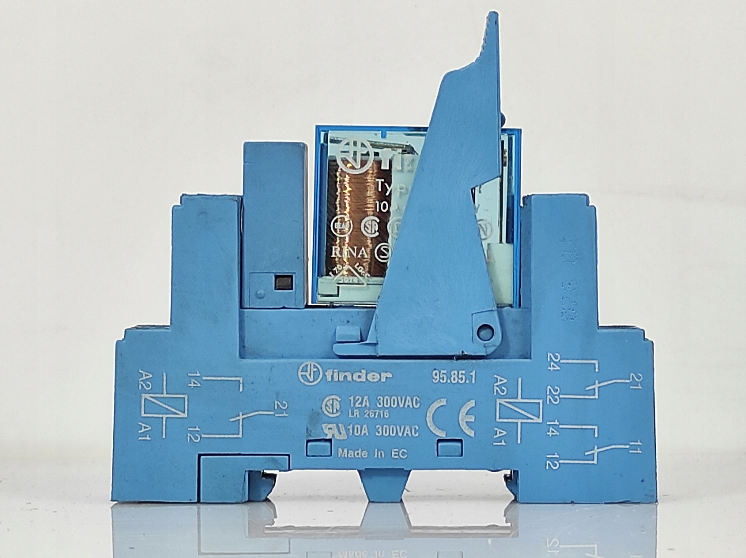 FINDER 40.51 10A 250V~ 12Vdc PRZEKAŹNIK + GNIAZDO (9771897163222 ...