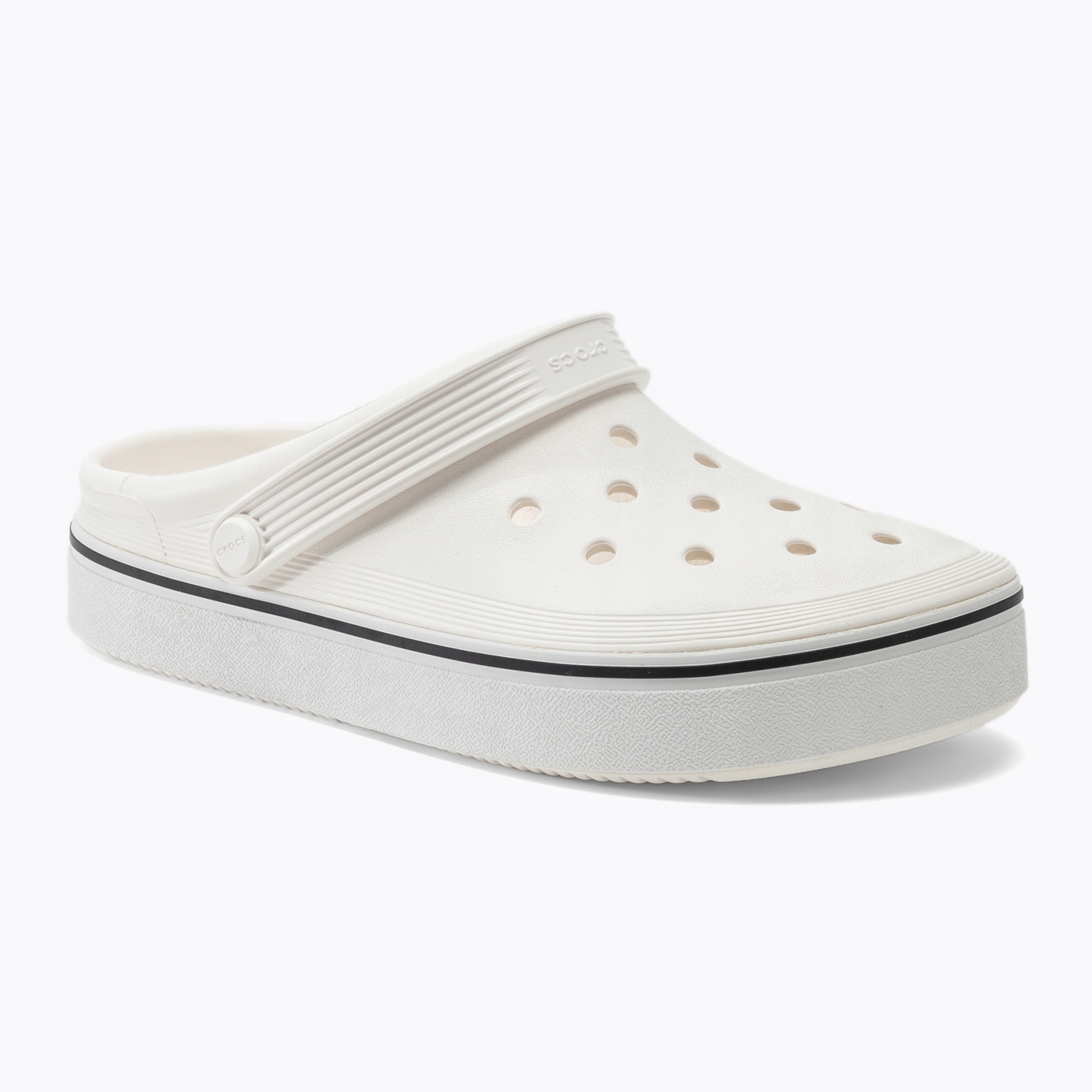 Crocs klapki damskie CROCS CROCBAND (CLEAN) OF COURT CLOG 208371 45,5 ...