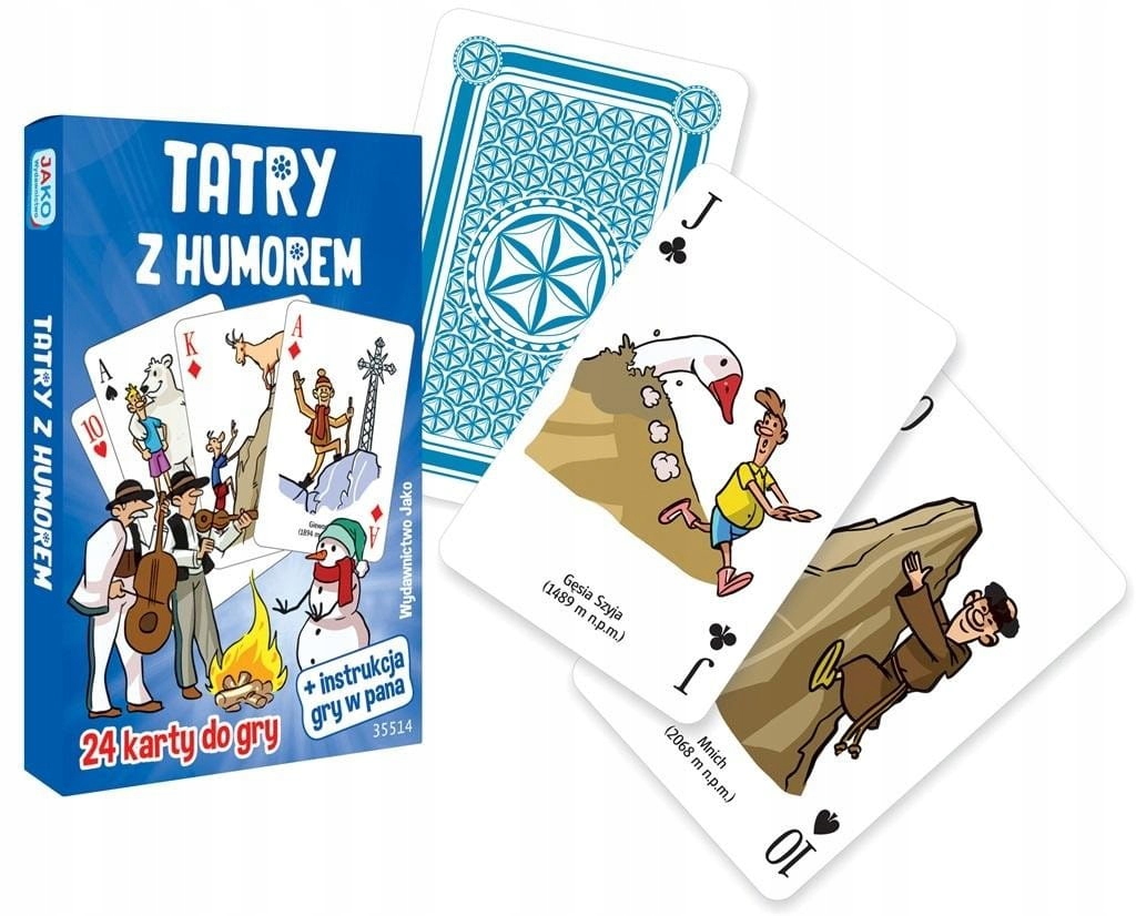 Karty DO gry.tatry Z humorem [karty] • Cena, Opinie - Allegro