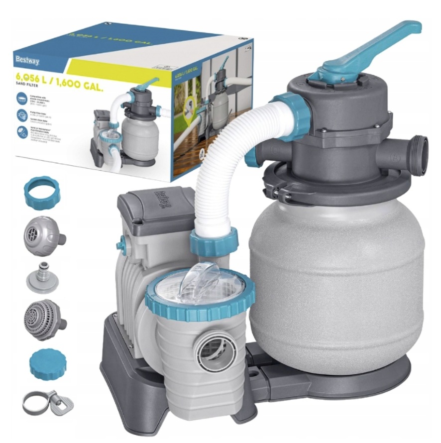 Pompa piaskowa do basenów Bestway 58497 • Cena, Opinie • Pompy ...