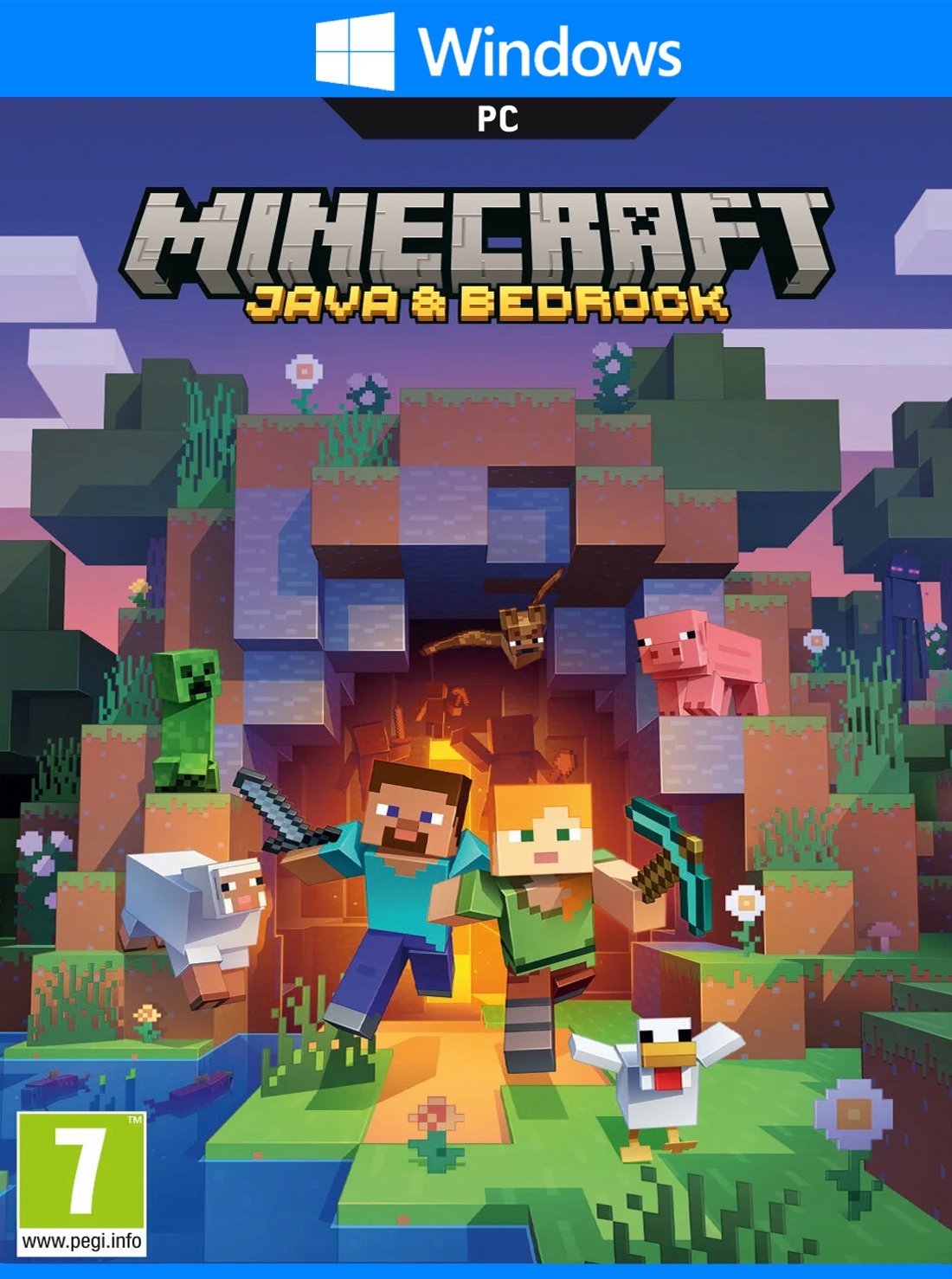 Minecraft Java & Bedrock PC, (8806188779873) • Ceny, Recenzie - Allegro