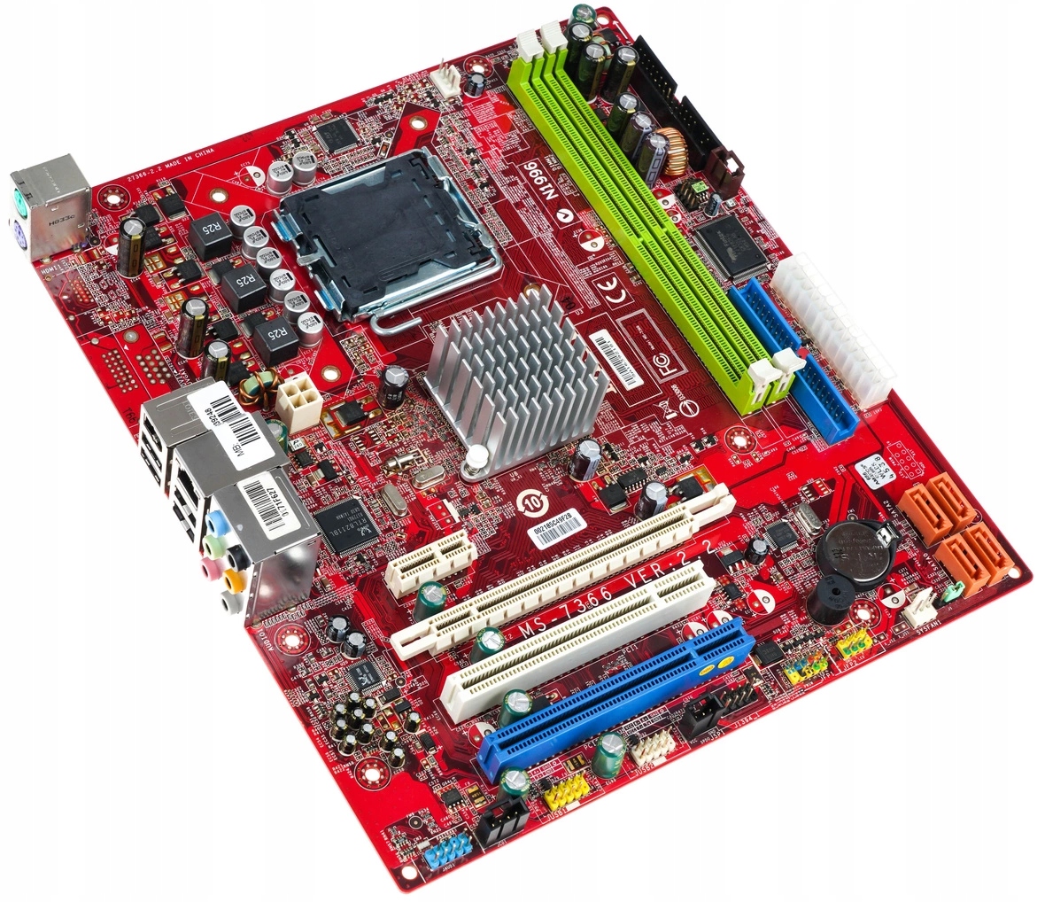 Płyta główna MSI MS-7366 Socket Intel 775 DDR2 IDE SATA PCIe Chipset ...
