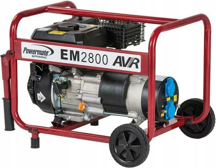 Agregat prądotwórczy przenośny jednofazowy Pramac 2800 W benzyna (8018539079895) • Cena, Opinie ...