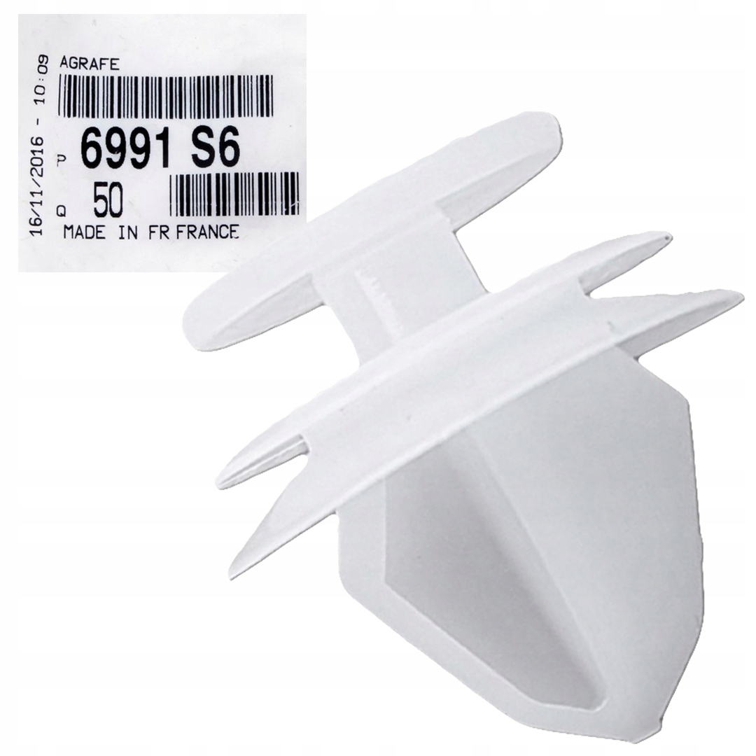 Spinka kołek tapicerki drzwi Citroen C3 C4 C5 Xsara Peugeot 206 207 307 ...