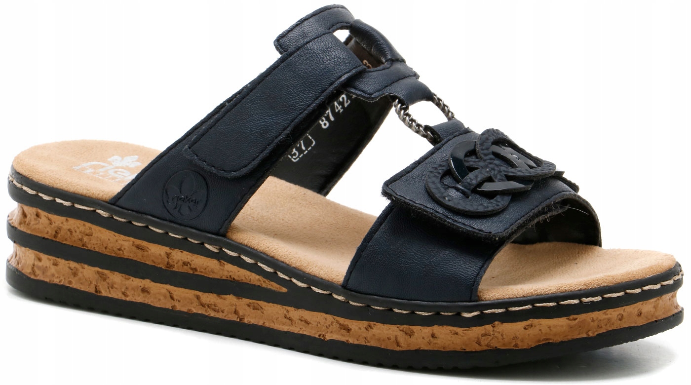 RIEKER-62936-14 gra r38 (4060596139528) • Cena, Opinie • Casual (na co ...