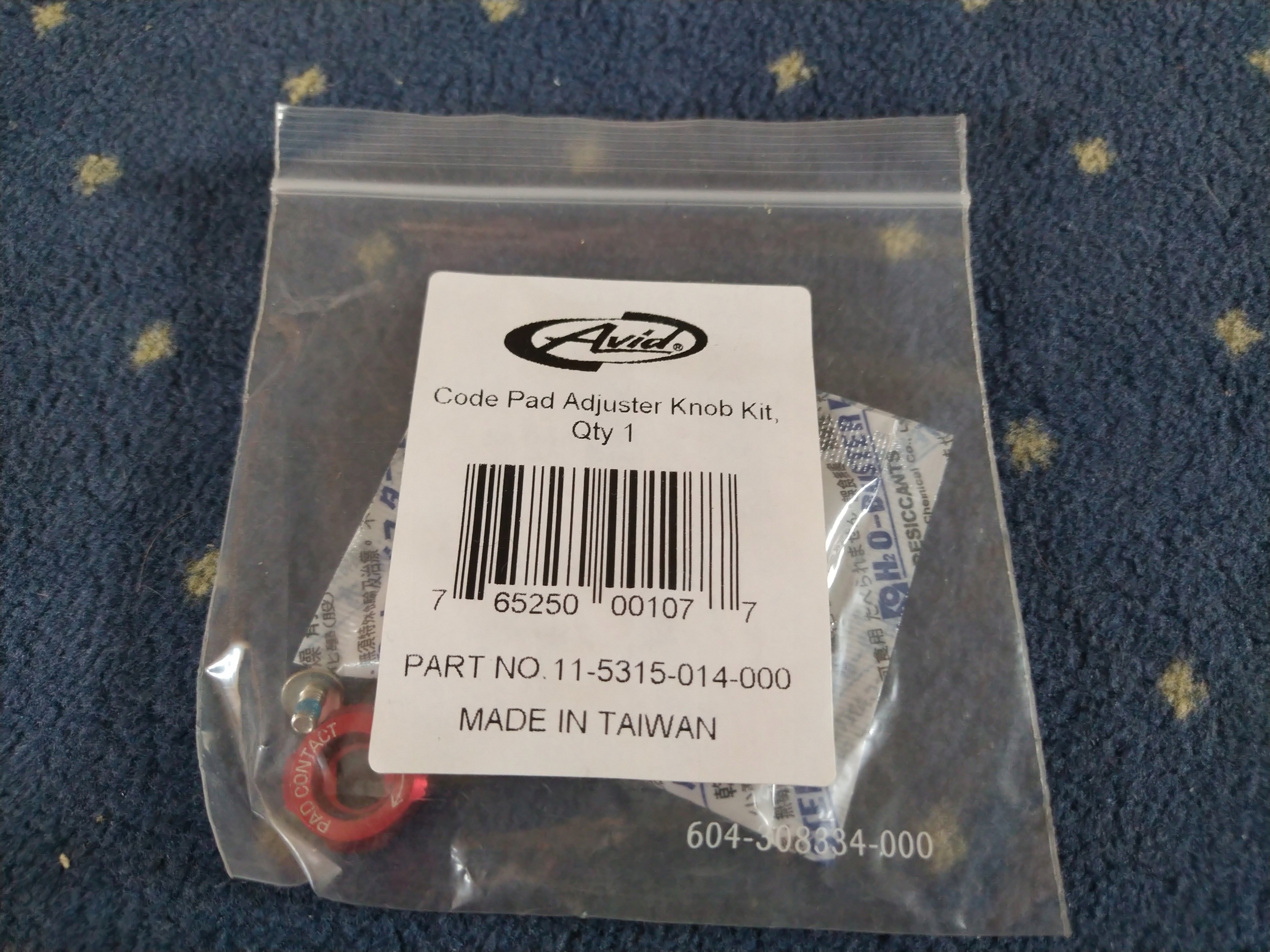 Avid Code regulacja Pad Contact 11.5315.014.000 - 0765250001077 - 13678441094 - Allegro