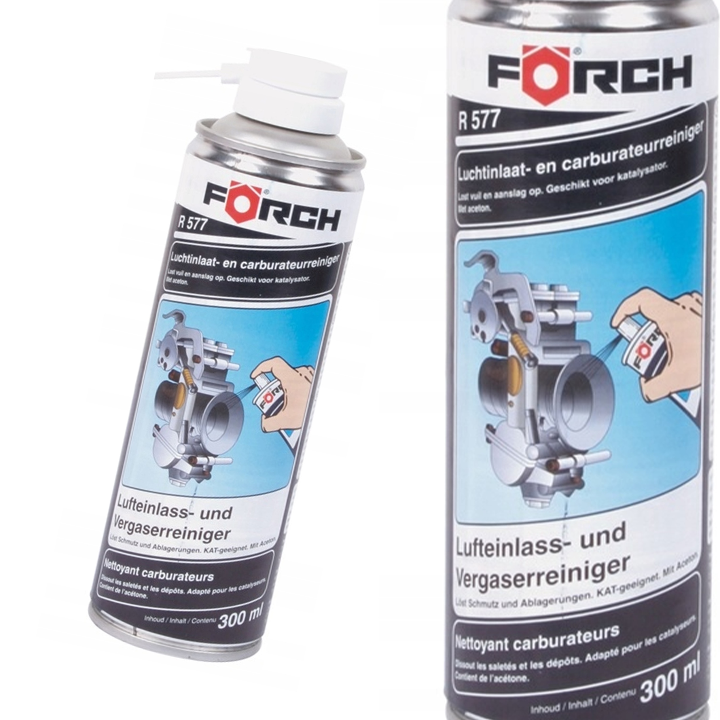 Preparat Forch do czyszczenia gaźników przepustnic 300 ml 4028203234578 ...