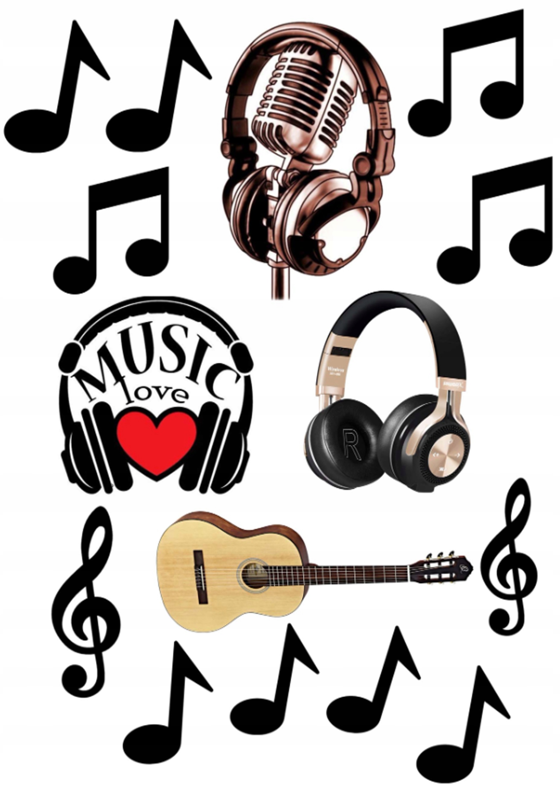 Opłatek na Tort DLA MUZYKA Wydruk cukrowy A4 12962302984 - Allegro.pl