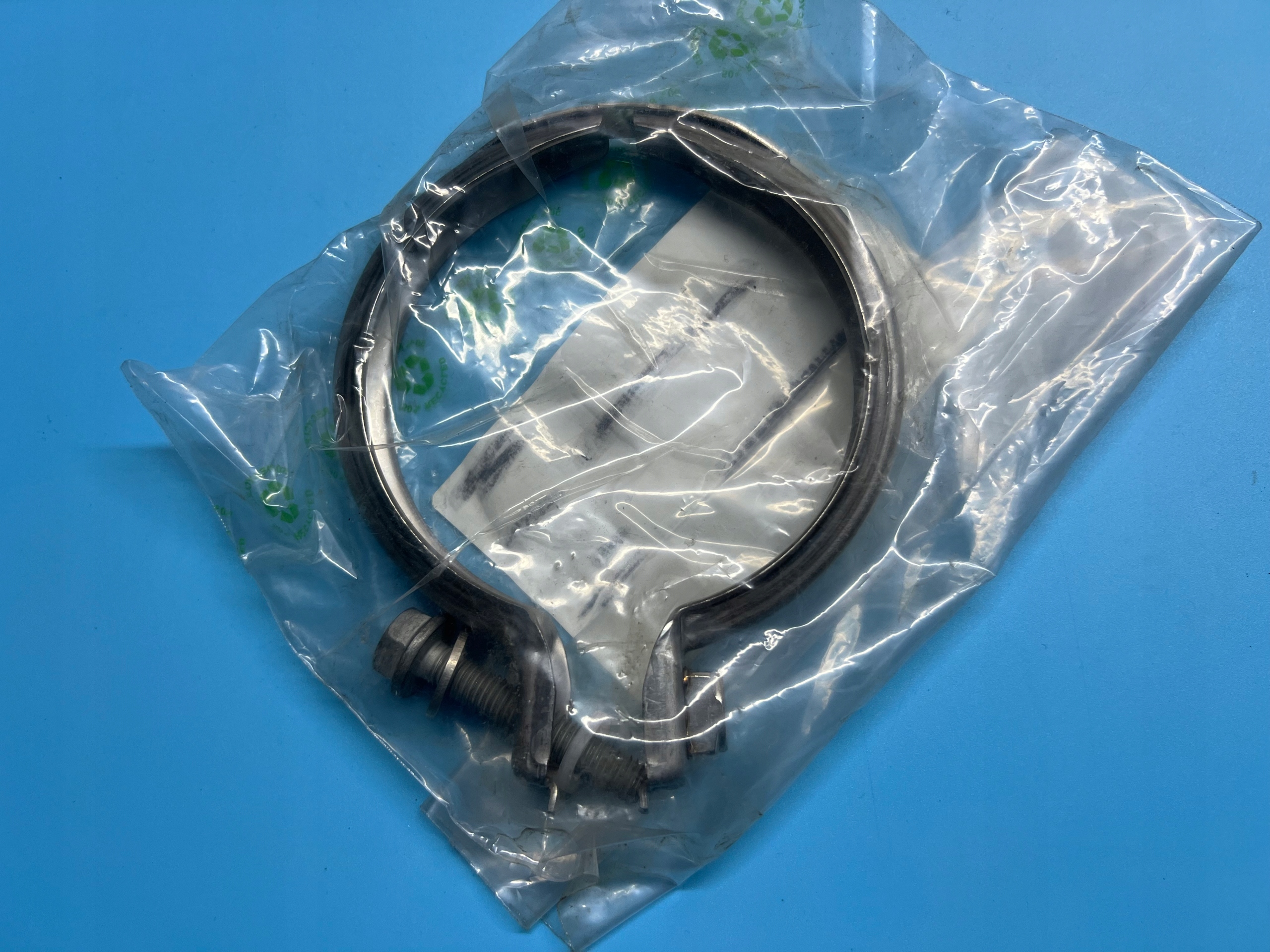 NOWA ORYGINALNA OBEJMA OPASKA RURY WYDECHOWEJ MERCEDES-BENZ OE ...