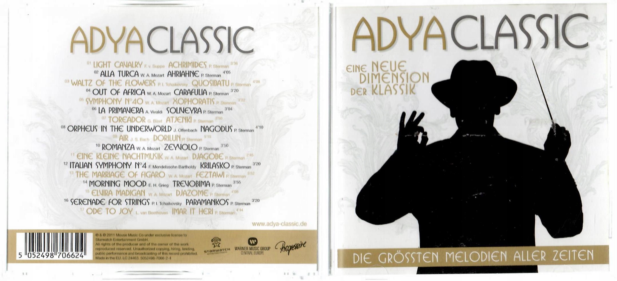 Adya Classic (Die Nächste Dimension Der Klassik) Adya CD - porównaj ...