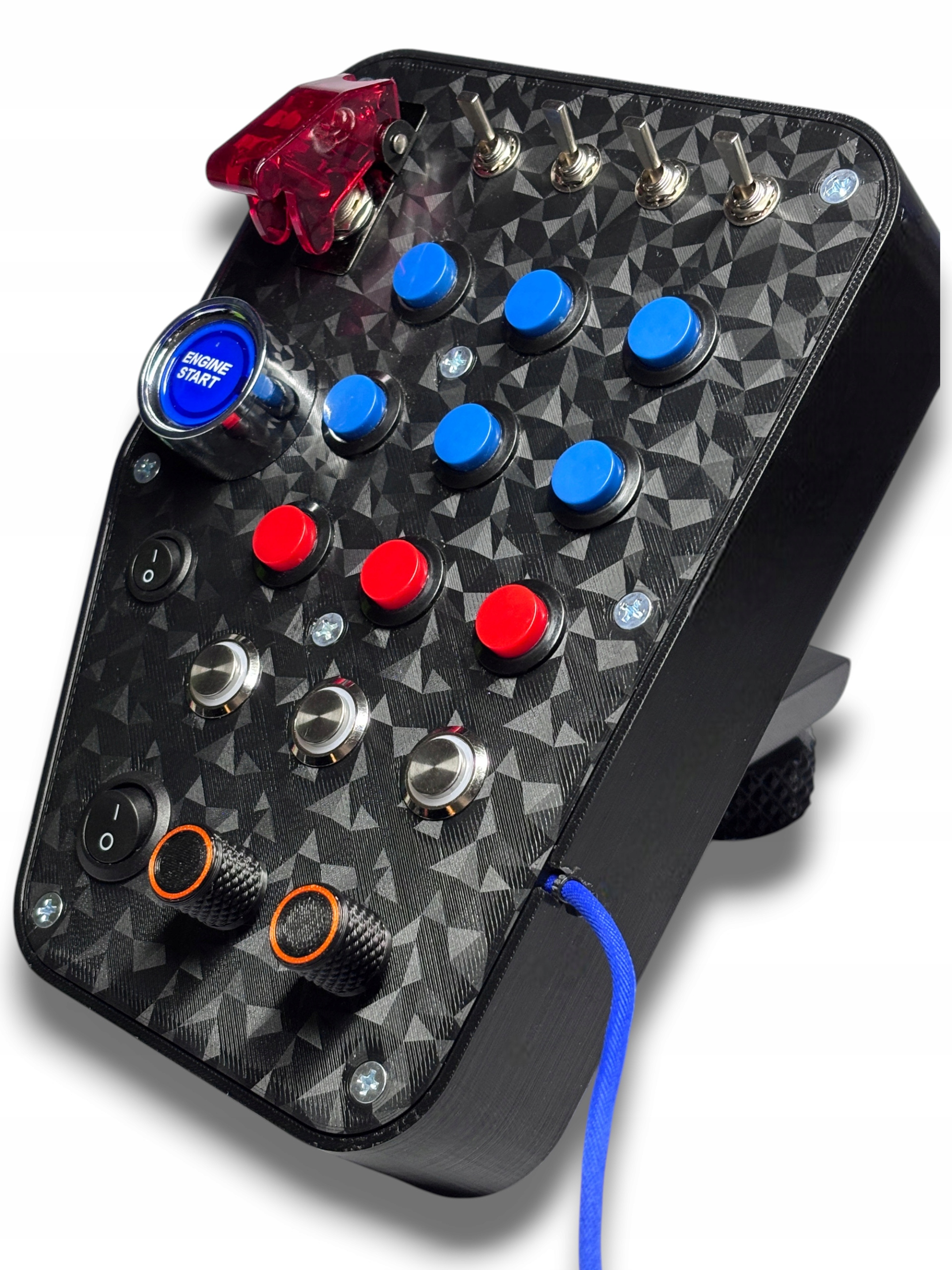 Button Box, tlačítkový panel pro PC | Simulátor ETS2, ATS, Farming ...