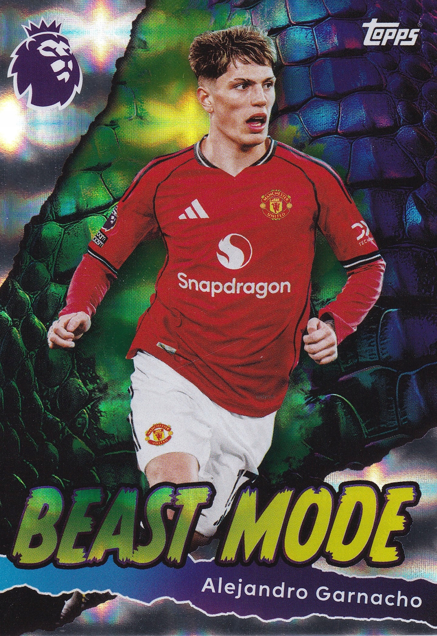 Topps Premier League 2025/26 - Beast Mode - Alejandro Garnacho, • Ceny ...