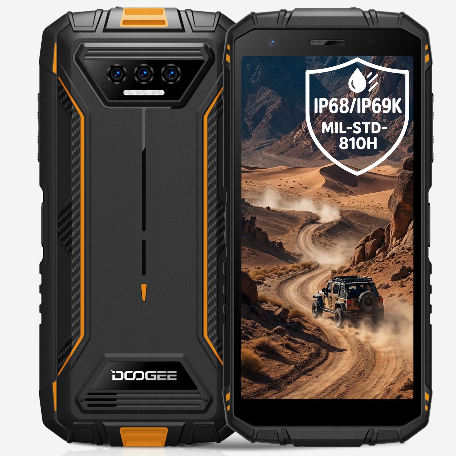 Smartfon Pancerny DOOGEE S41Max 6/256GB NFC DUAL SIM IP69K MILITAR Android - Sklep, Opinie, Cena ...