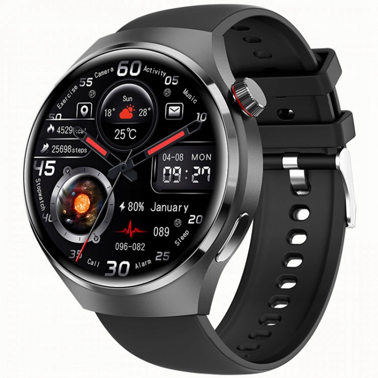 Smartwatch GT4 PRO – Monitor Zdrowia, Tętno, Saturacja, 1,55” IPS ...
