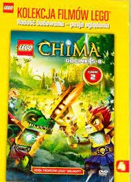 LEGO Chima odcinki 5-8 płyta DVD • Cena, Opinie - Allegro