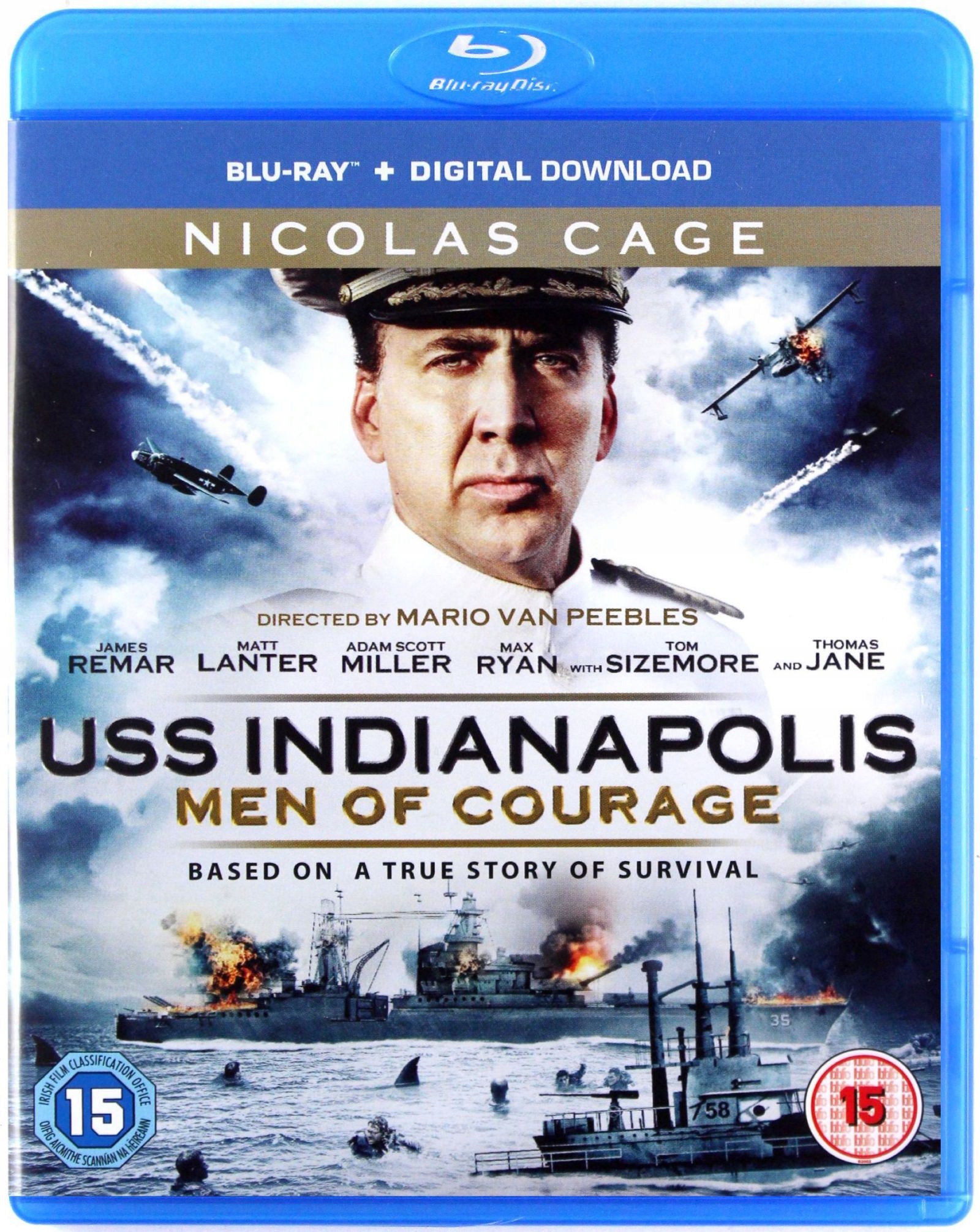 USS Indianapolis: Men Of Courage płyta Blu-ray • Cena, Opinie - Allegro