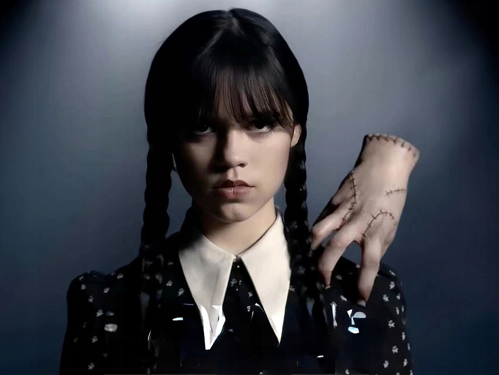 Wednesday Addams Thing Dłoń lateksowa ręka 13064597943 - Allegro.pl