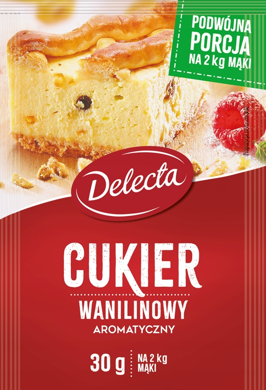 Cukier wanilinowy Delecta 0,03 kg (5900983005014) • Cena, Opinie ...