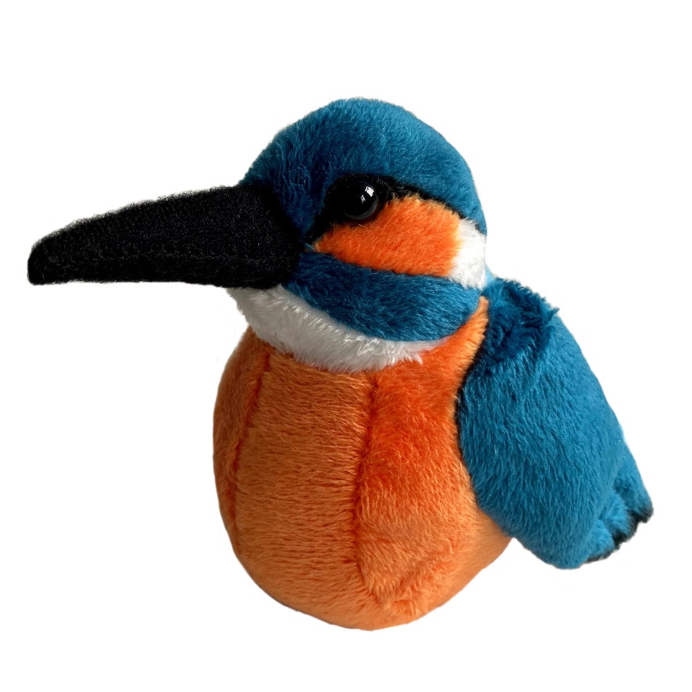 Maskotka Pluszowy Zimorodek Ptaszek Ptak Pluszak 13307852904 - Allegro.pl