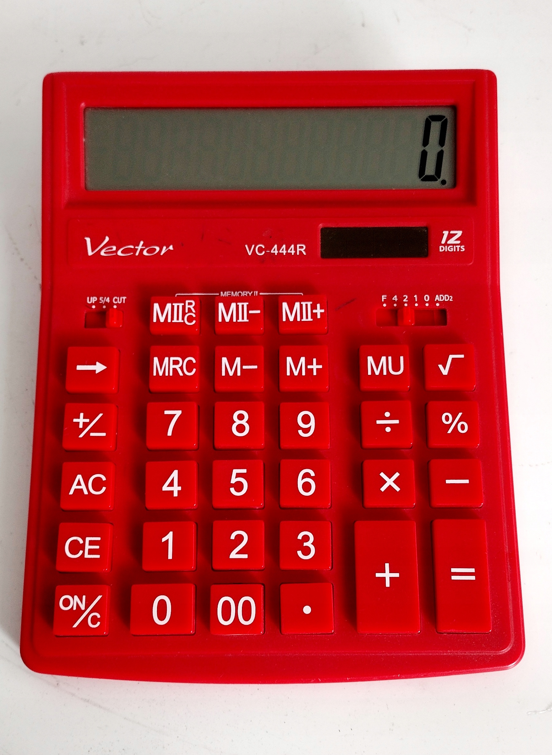 Kalkulator Klasyk biurowy Vector VC-444 (VC-444) • Cena, Opinie • Kalkulatory 12697613173 • Allegro