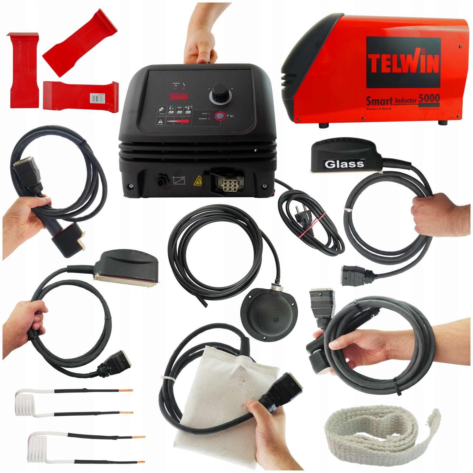 Nagrzewnica Indukcyjna do śrub TELWIN Smart Inductor 5000 DELUX 230V ...