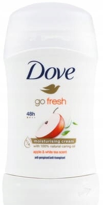 Dove, Go Fresh, Apple & White Tea, Antyperspirant w sztyfcie, 40 ml ...