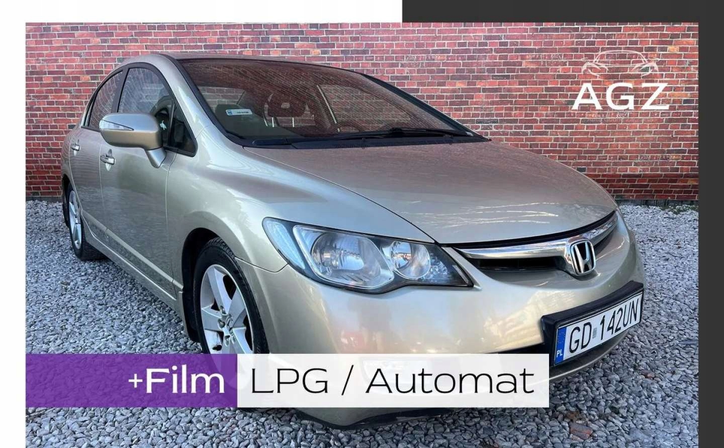 Honda Civic automat LPG Salon PL Alu Gwarancja w cenie Warszawa VDDV ...