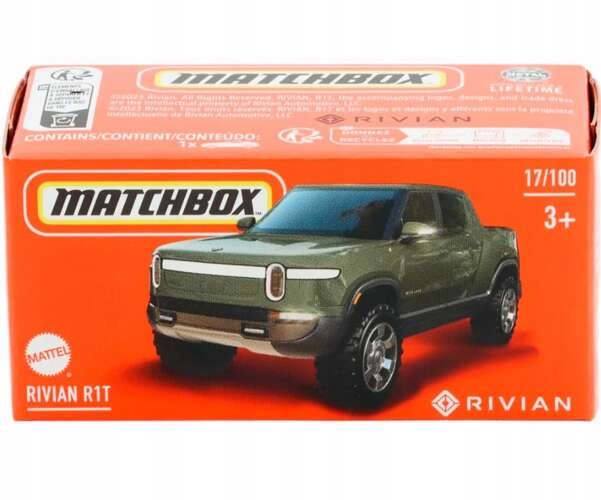 Matchbox Rivian R1t - Niska cena na Allegro