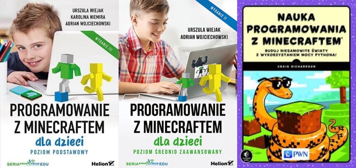 Programowanie z Minecraftem dla dzieci. Poziom średnio zaawansowany ...