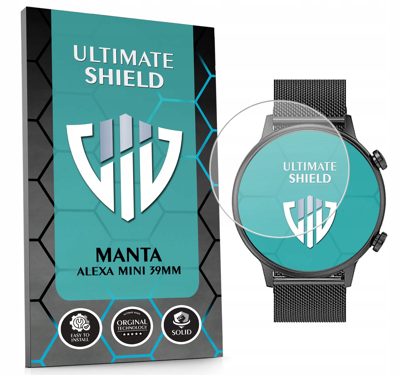 Alexa Mini 39mm-es Ultimate Shield hibrid üvegfólia, (5904629569984 ...