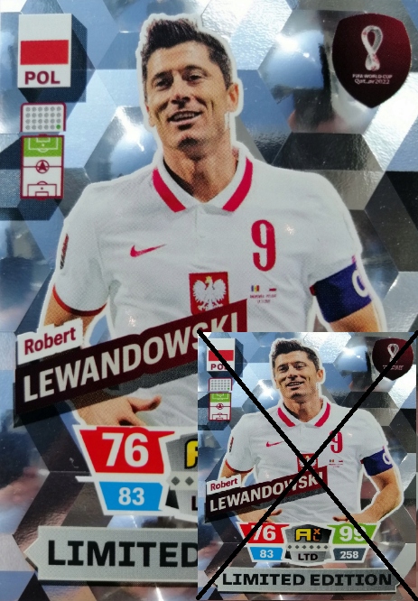 WORLD CUP QATAR 2022 Limited LEWANDOWSKI XXL - 12589296130 - Allegro