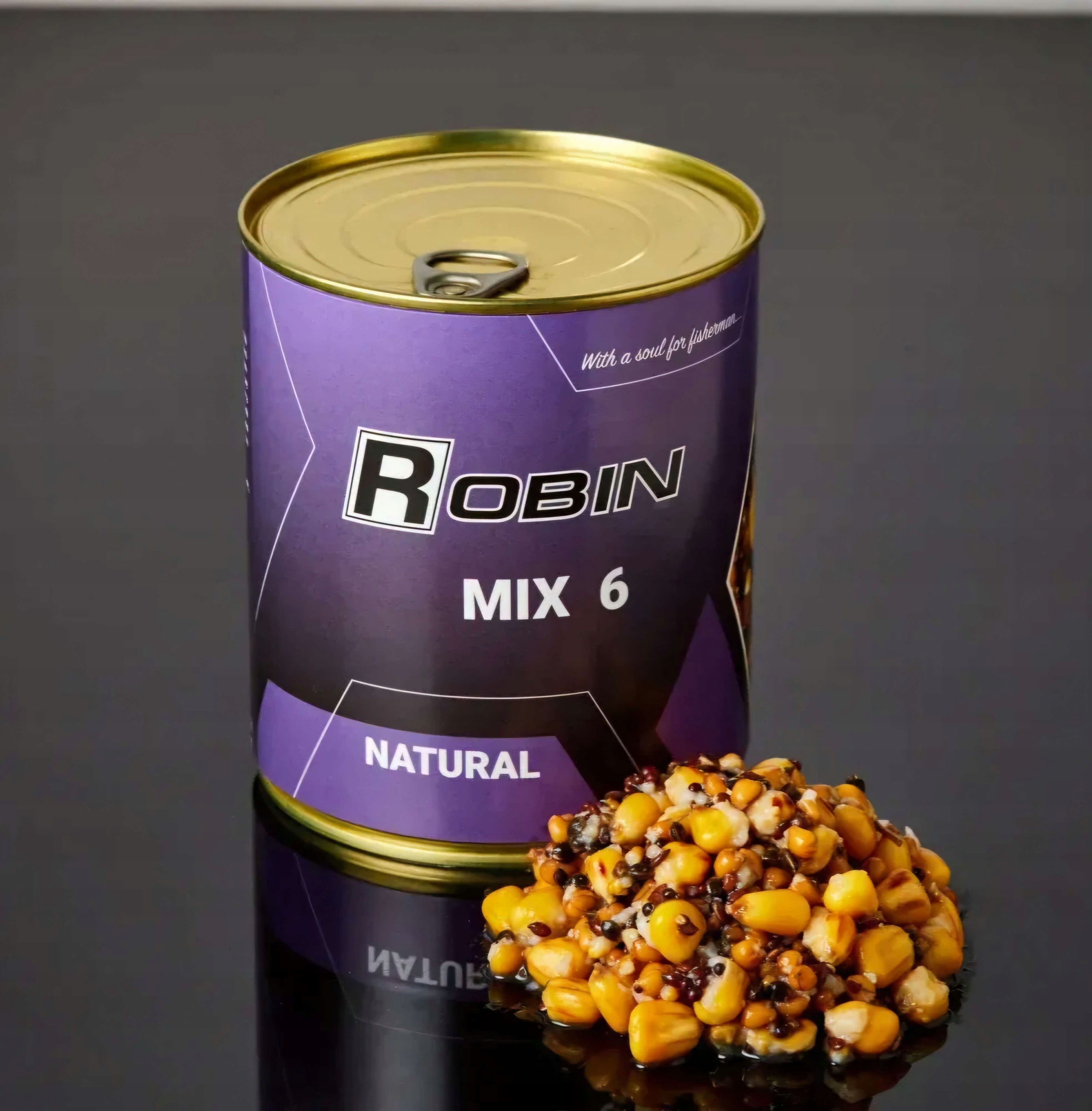 ROBIN MIX-6 ZIAREN NATURAL 900ml - 17445380253 - Allegro