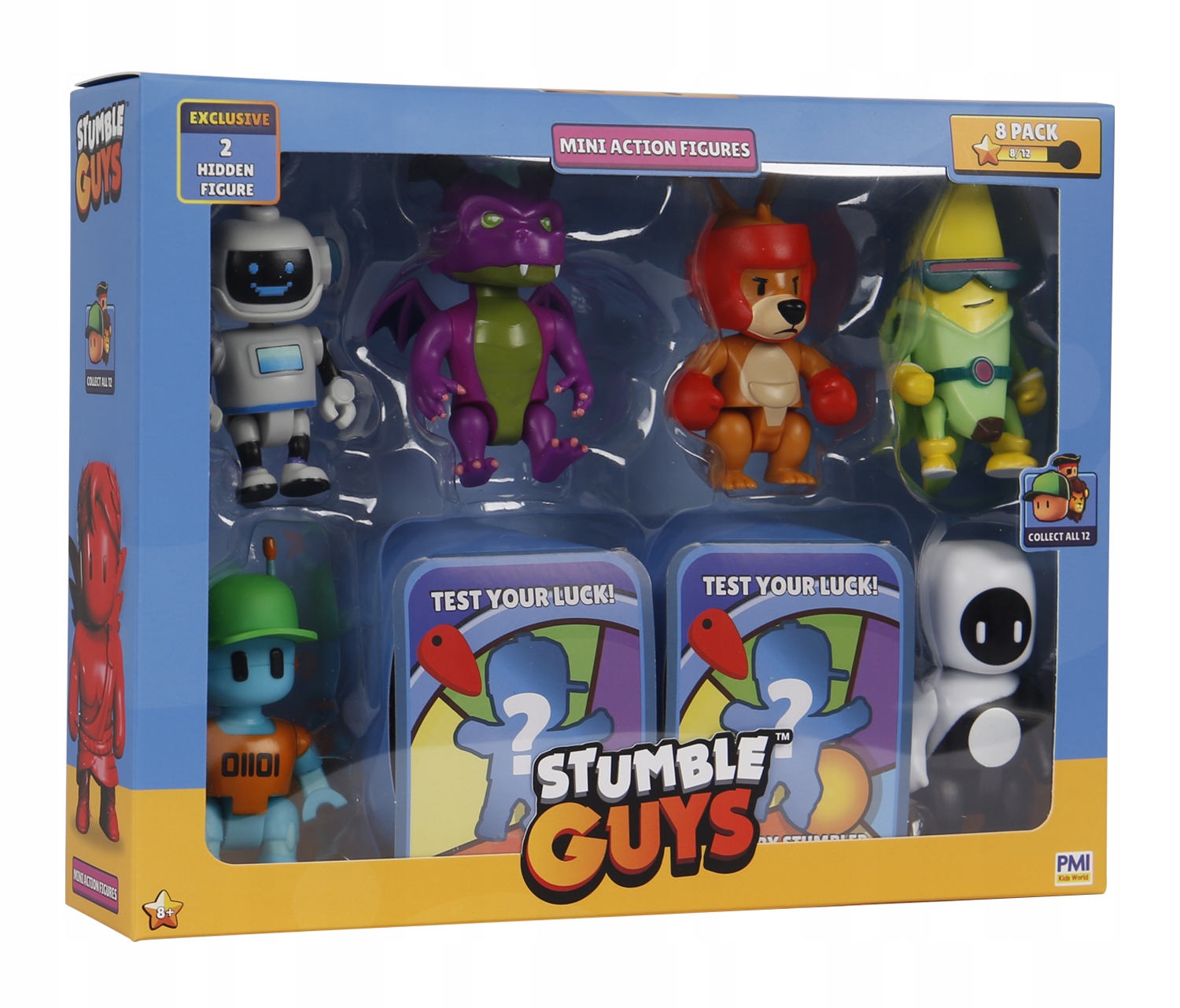 STUMBLE GUYS S2 MINI ACTION FIGURES - 8 PACK DELUXE BOX VER.B ...