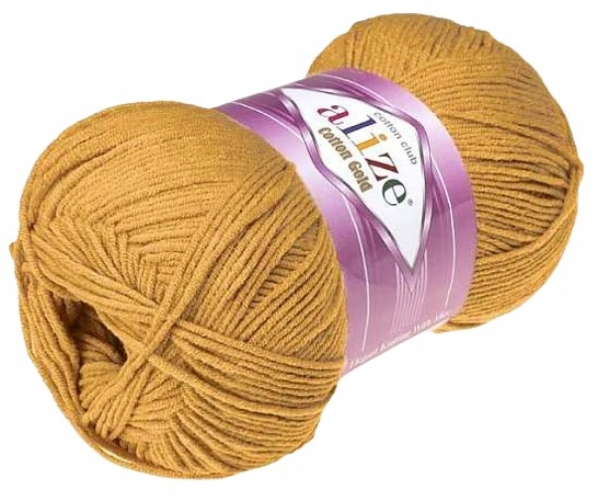 Alize Cotton Gold 02 musztardowy 13361942421 - Allegro.pl