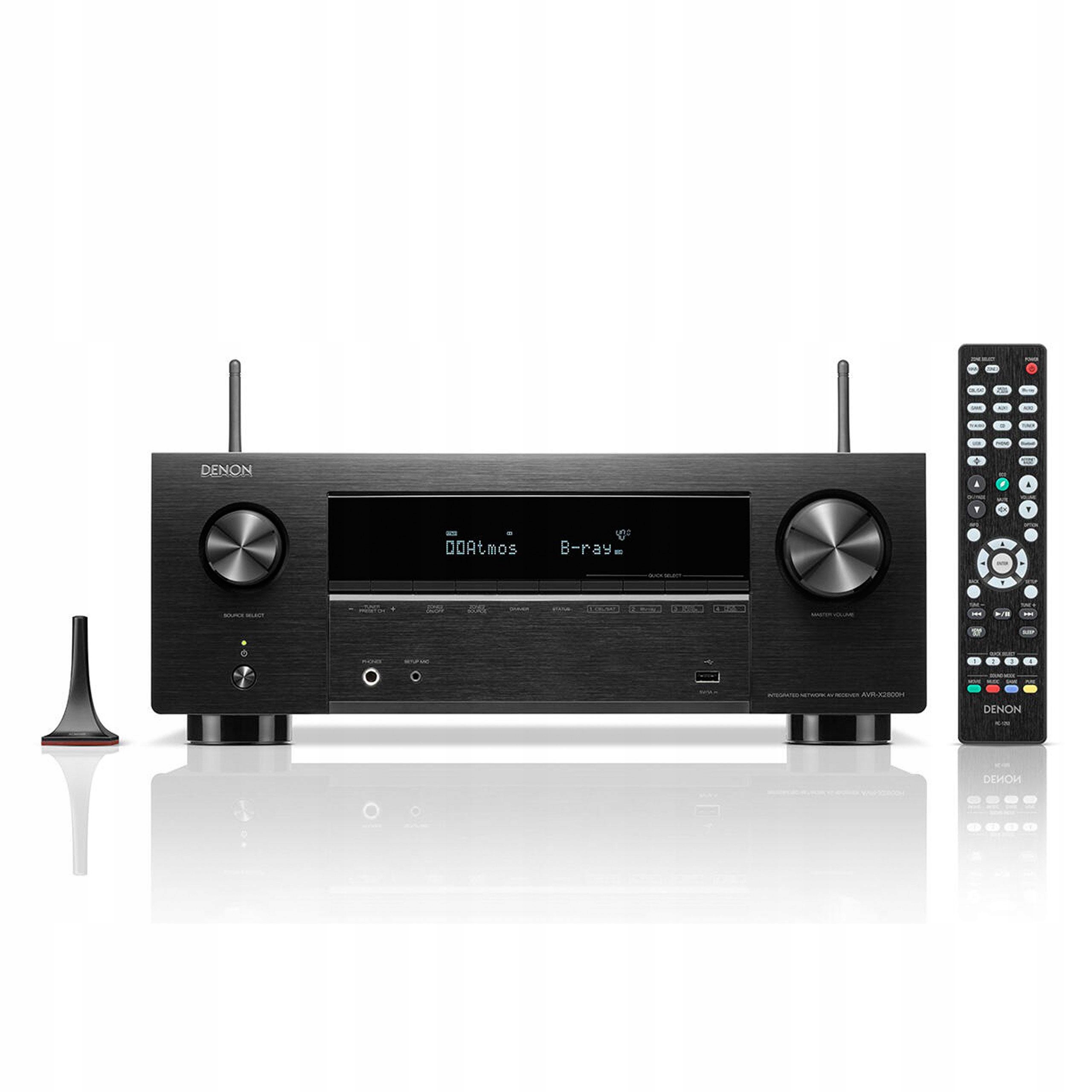 AMPLITUNER KINA DOMOWEGO DENON AVR-X2800H HEOS - Sklep, Opinie, Cena w ...