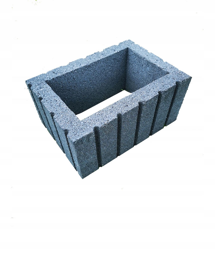 Gazon prostokąt 40x28x20 Donice betonowe • Cena, Opinie • Doniczki ...