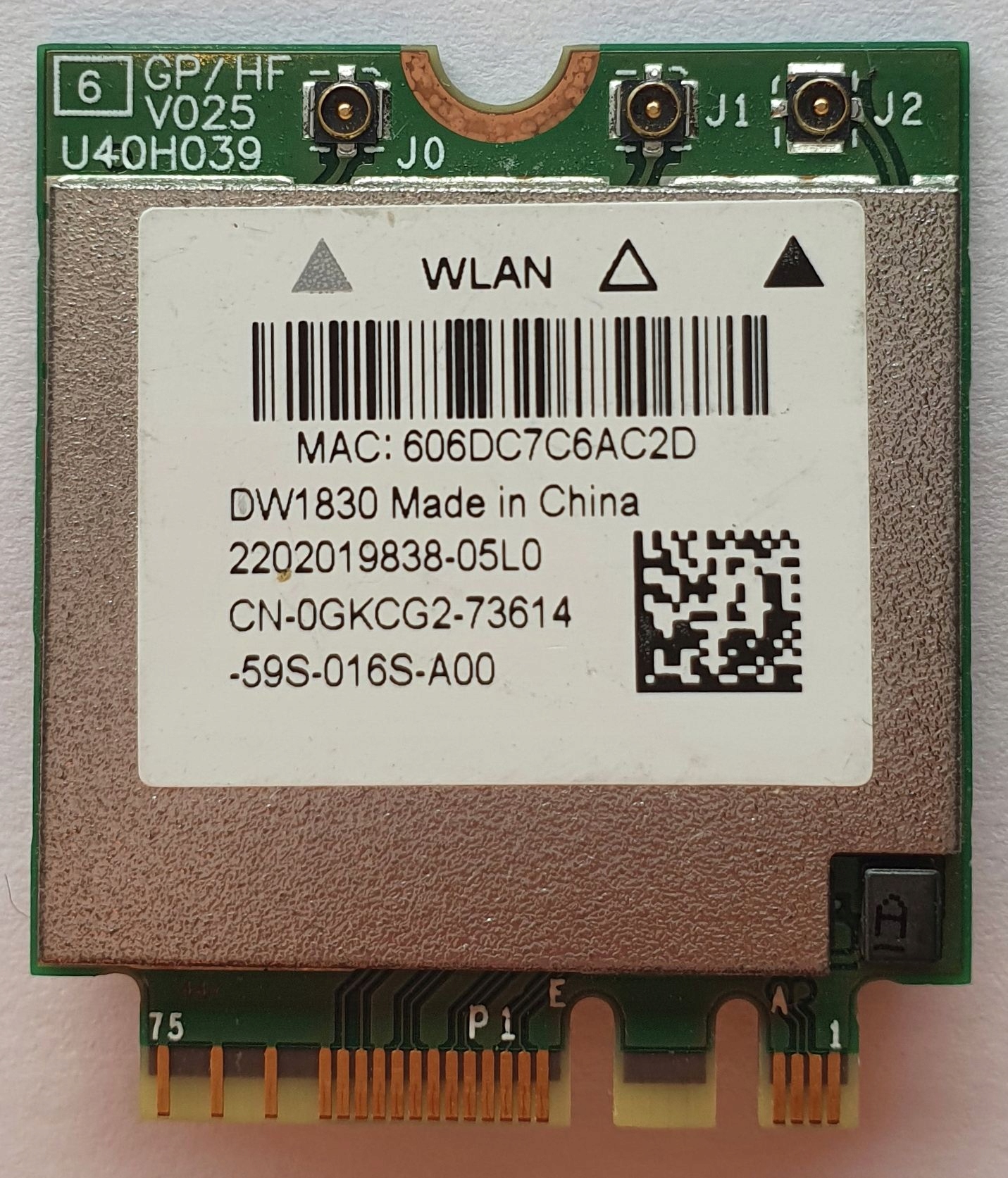 Karta Wi-Fi Broadcom DW1830 0gkcg2 - Sklep, Opinie, Cena w Allegro