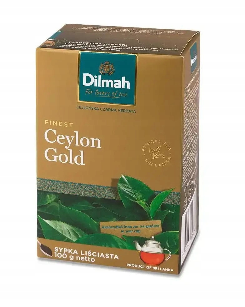Dilmah Herbata Ceylon Gold 100g Sypka (9312631126266) • Cena, Opinie ...
