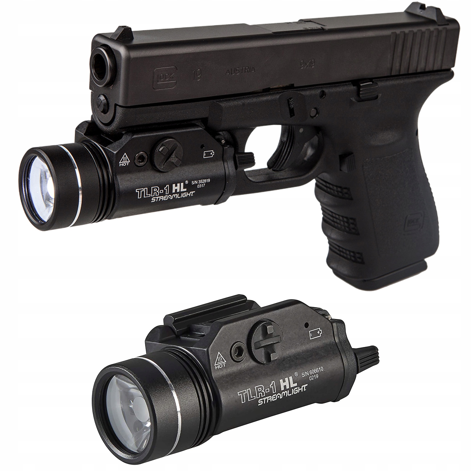 LATARKA TAKTYCZNA DO BRONI PISTOLETU TLR-1 1000LM 13673839406 - Allegro.pl