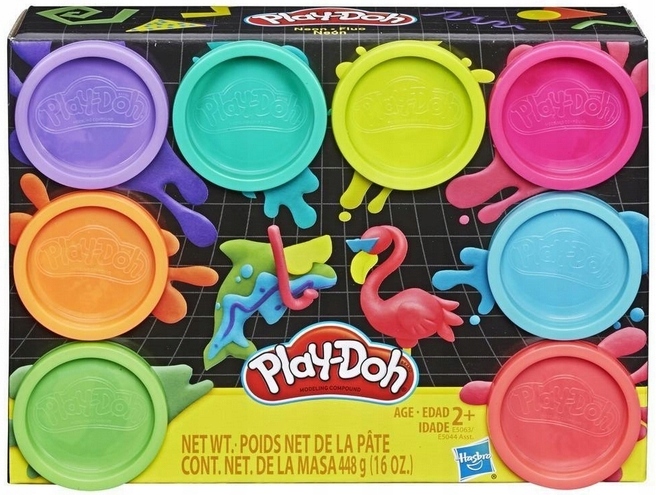 Play-Doh ciastolina 8-pak neonowy E5063 (5010993560189) • Cena, Opinie ...