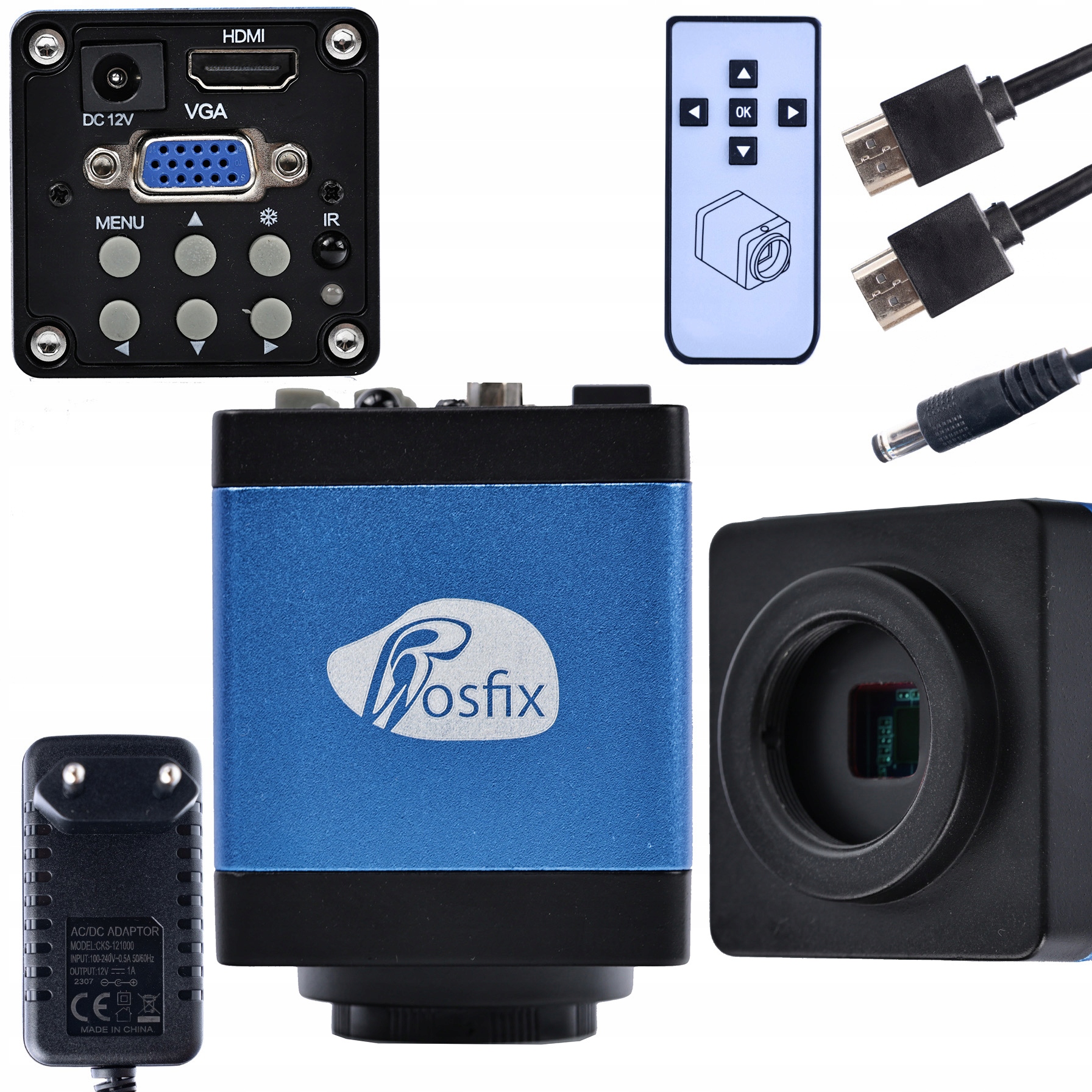 KAMERA MIKROSKOPOWA DO MIKROSKOPU ROSFIX DRACO BLUE PRO HDMI VGA FULLHD HQ - Sklep, Opinie, Cena ...