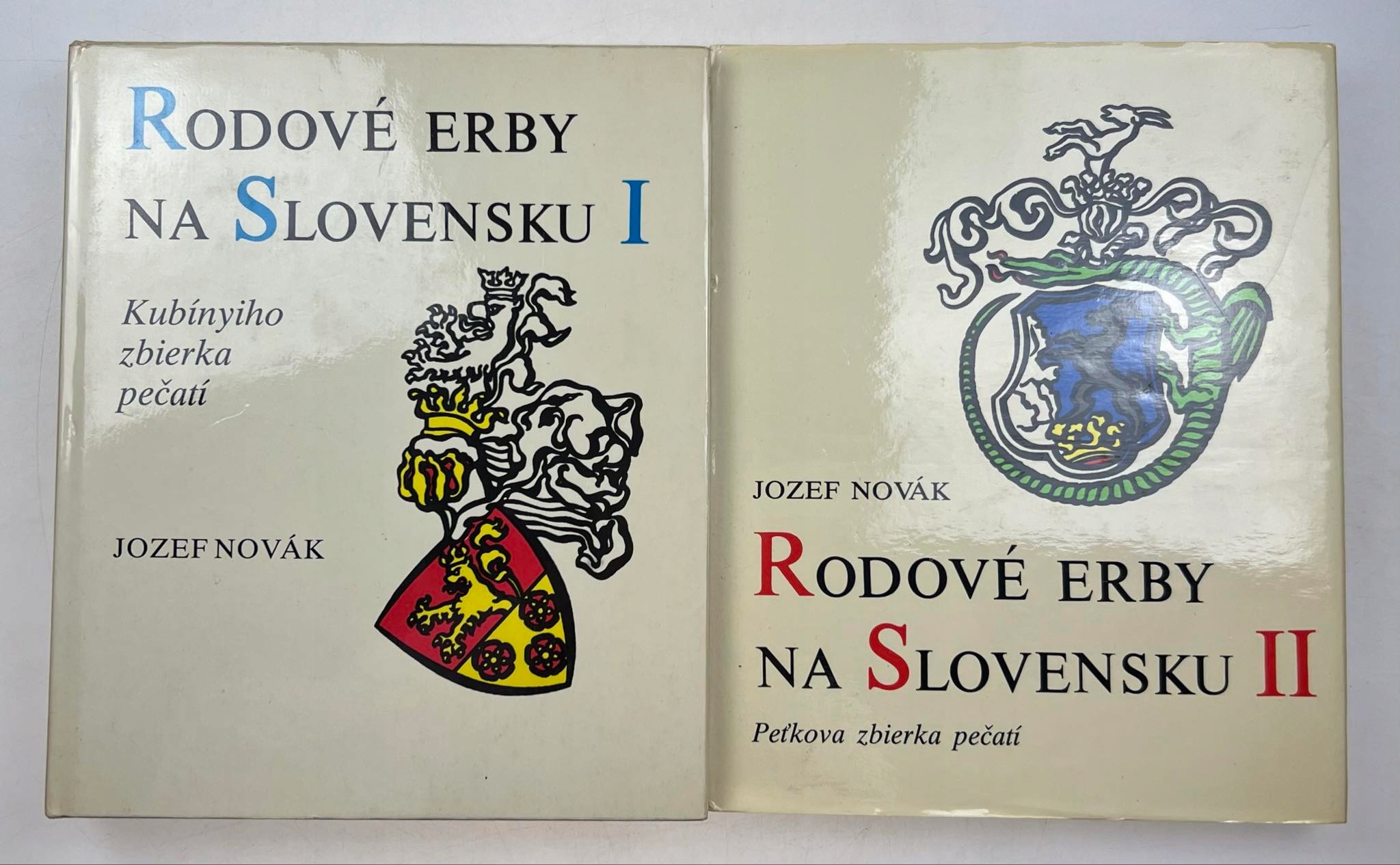 Rodove erby na Slovensku I + II Novak Jozef (15833289895) | Książka Allegro