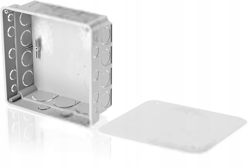 Simet Puszka podtynkowa rozgałęźna z pokrywą, (83142002) • Cena, Opinie ...