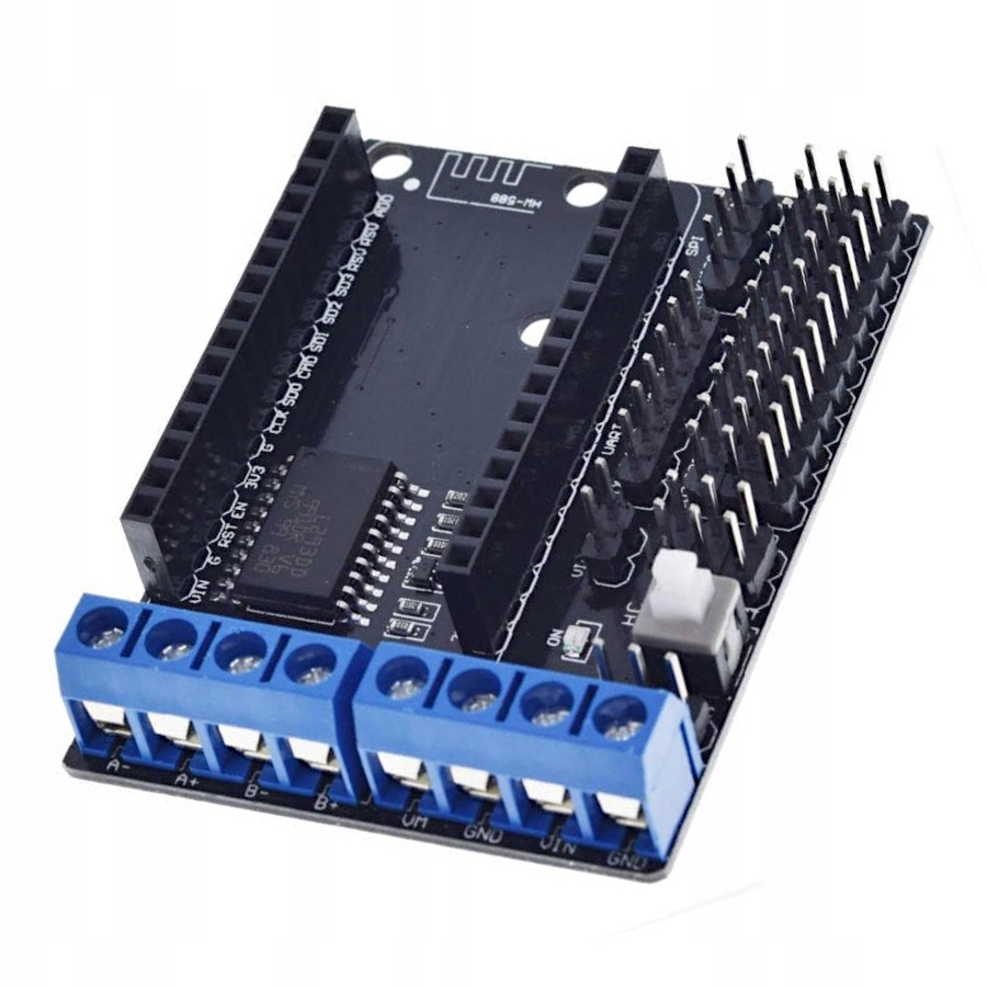 Motor Shield dla ESP8266 NodeMCU sterownik silników dla robota WiFi ...