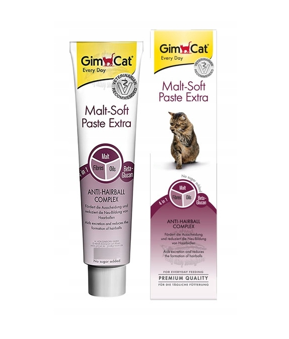 GIMCAT Every Day Malt-Soft Paste Extra pasta odkłaczająca dla kotów ...