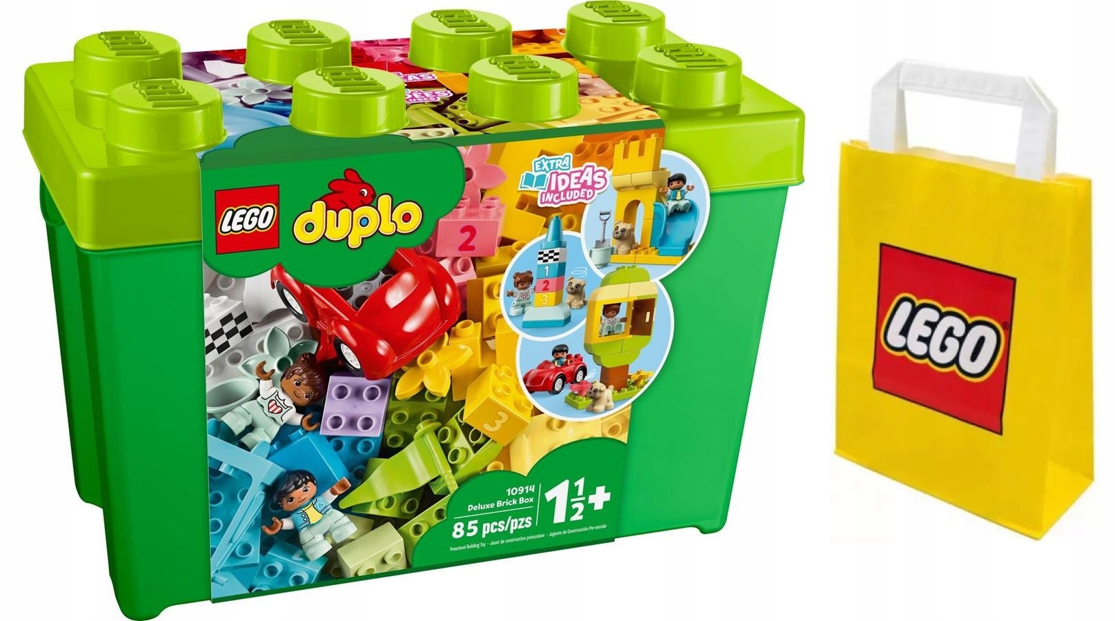 LEGO DUPLO 10914 Pudełko z klockami Deluxe + TORBA LEGO • Cena, Opinie ...