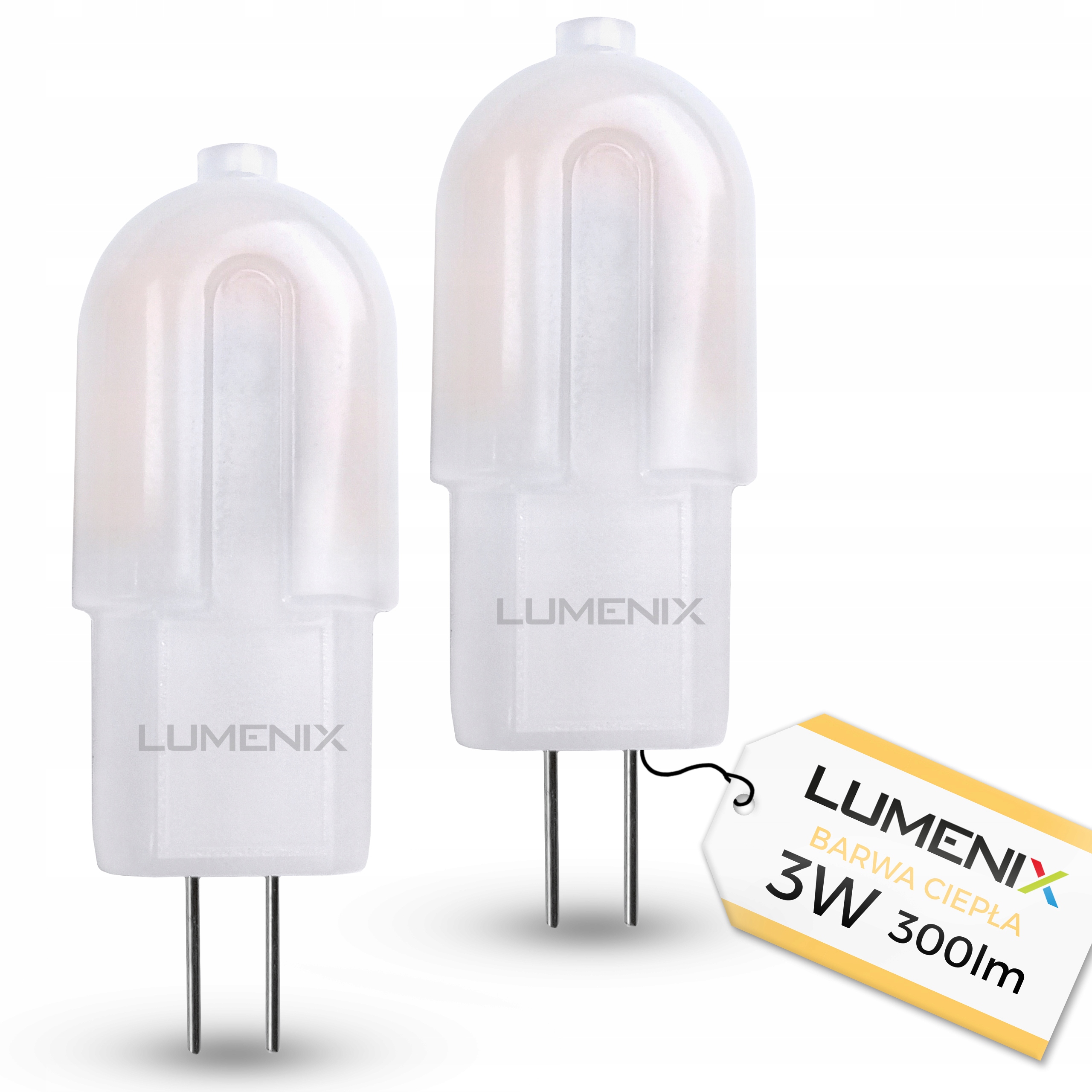 2x Żarówka LED G4 SMD 3W ściemnialna 230V CIEPŁA (5901703205424) • Cena ...