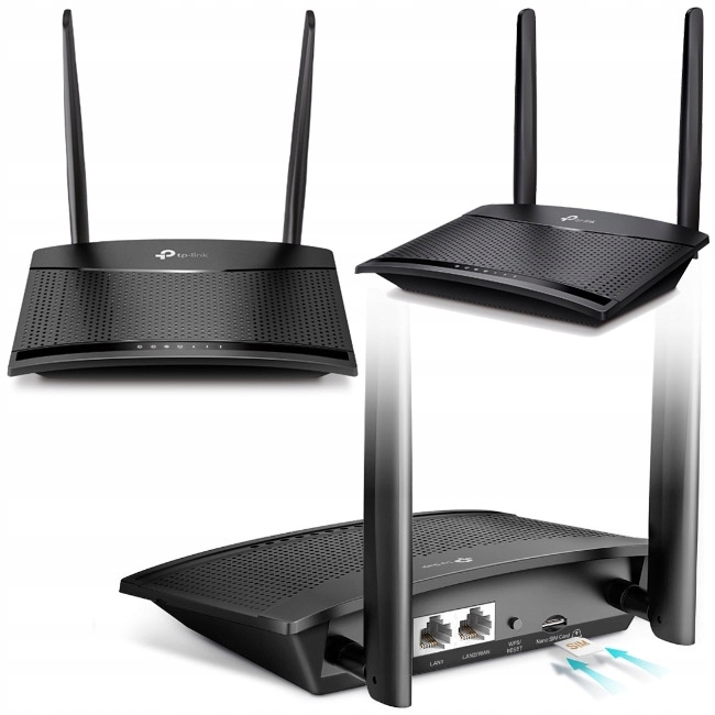 ROUTER NA KARTĘ SIM TP-LINK ROUTER LTE 300MB/s - Sklep, Opinie, Cena w ...