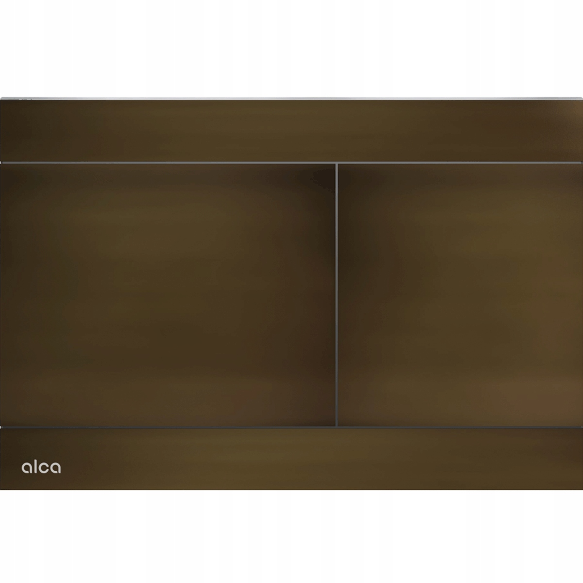 Splachovací tlačítko WC Alcaplast Antic hnědé, (8595580539696) • Ceny ...